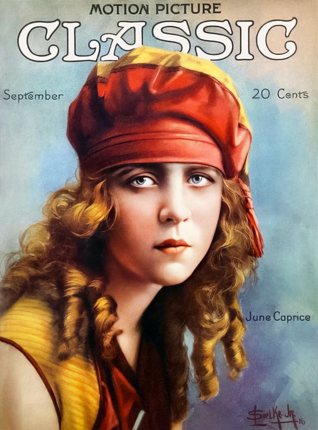 Amazing Cover Photos of Motion Picture Classic Magazine in the Early ...