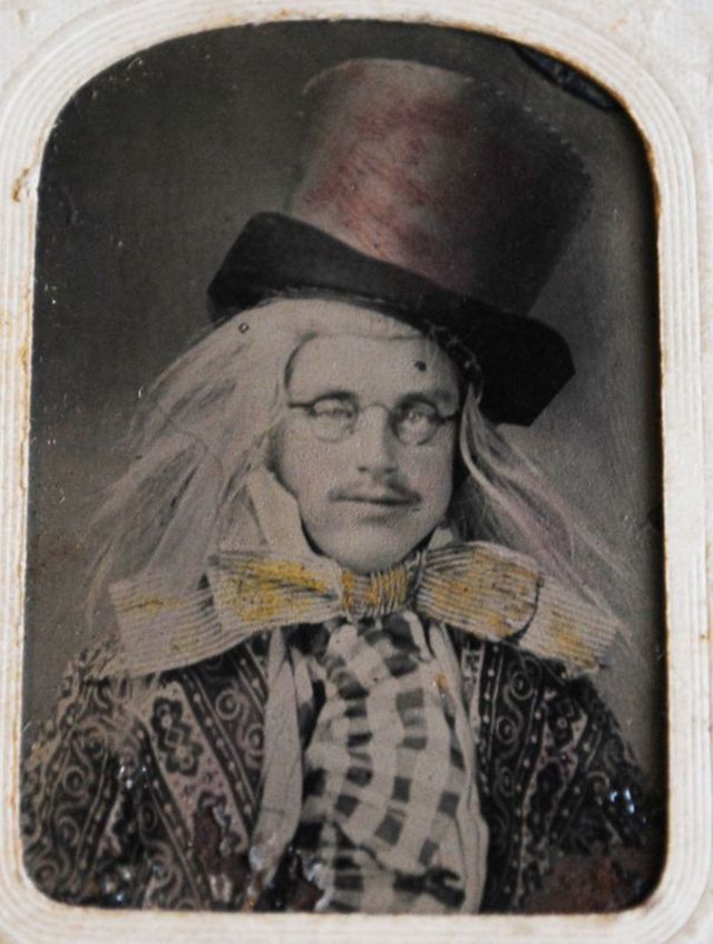 Rare Original Tintype of an Actor Dressed as "The Mad Hatter" | Vintage ...