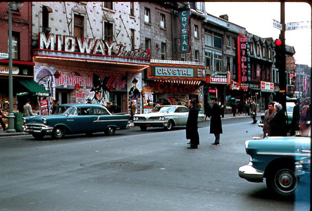 Take a Trip Back Into 1950s Montreal Through Beautiful Color Photos ...