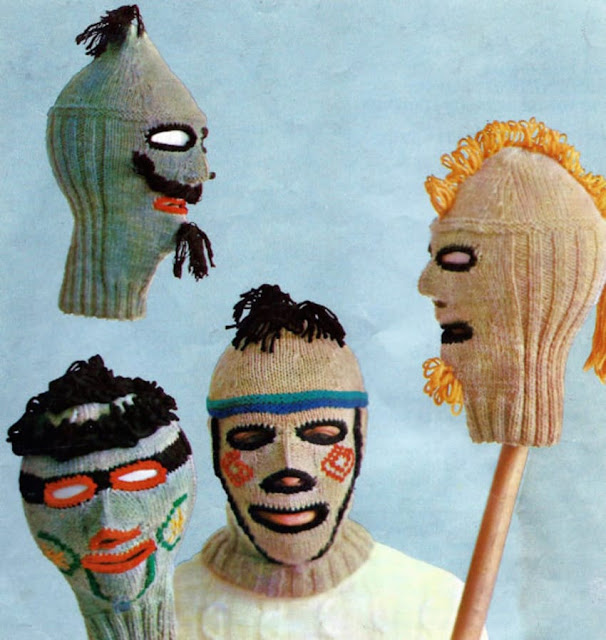 Weirdly Wonderful Vintage Balaclava Knitting Patterns From the 1960s ...