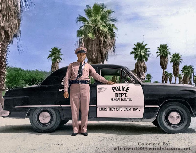 18 Incredible Colorized Photos of American Police Cars From Between the ...