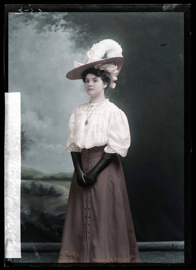 55 Incredible Colorized Photos Of Beautiful Women From The Early 1900s