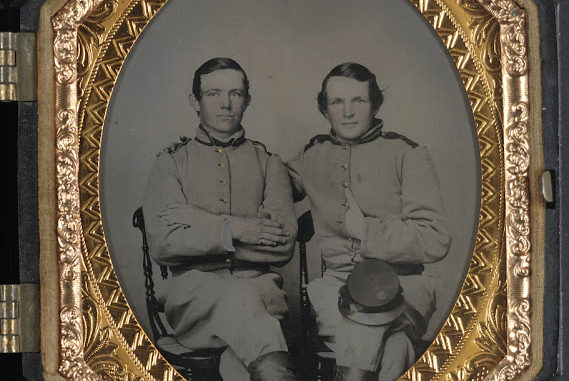 24 Rare Studio Portraits of Union and Confederate Soldiers With Their ...