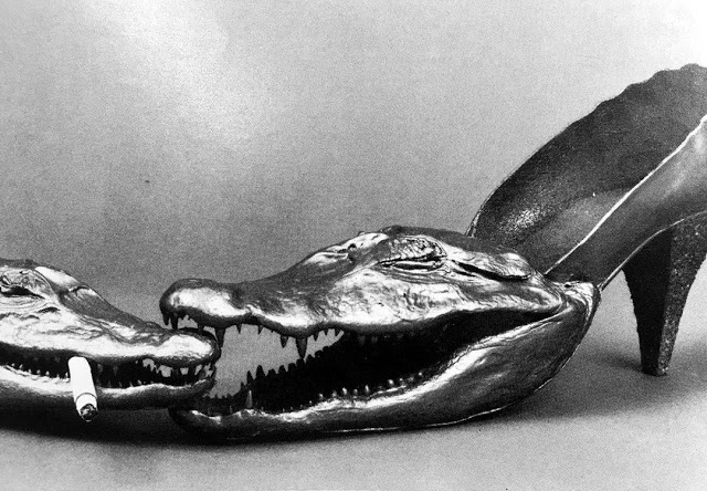 Alligator Shoes by George Febres, 1975 | Vintage News Daily