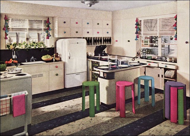30 Beautiful American Kitchens From the 1940s | Vintage News Daily