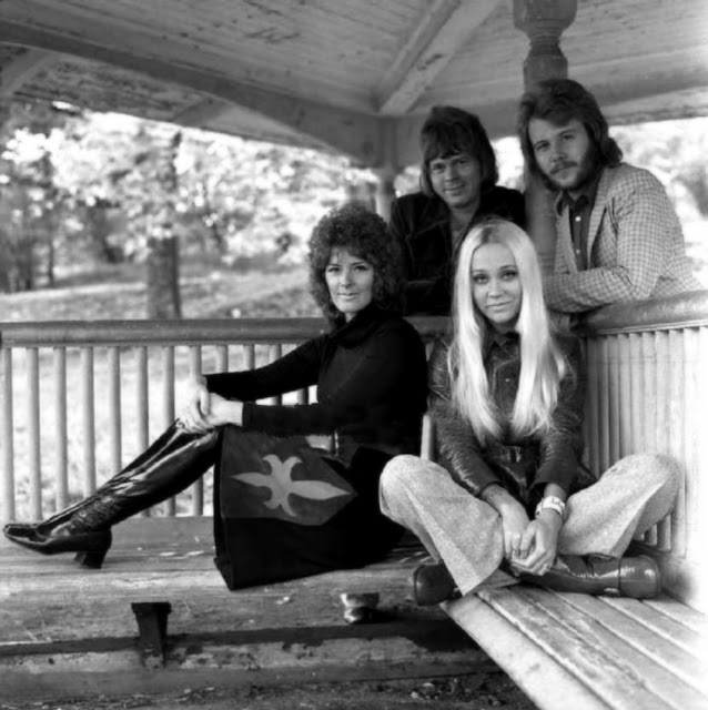 The First Photo Session of ABBA, 1970 | Vintage News Daily