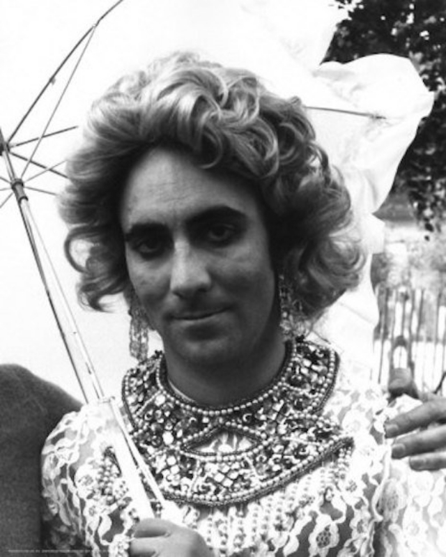 Photographs of Keith Moon of the Who Dressing Up in Drag in the 1970s ...