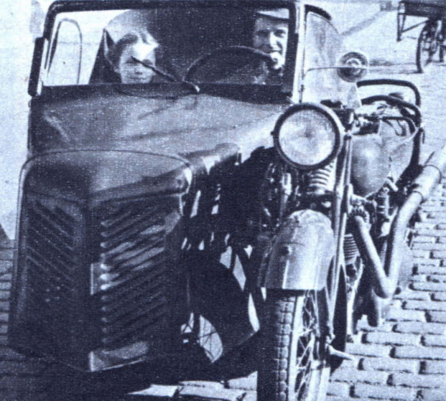 Autocycle, 1950 | Vintage News Daily
