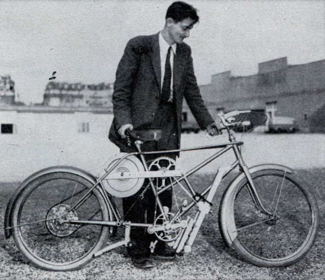 Supergeared French Bike Gives Cyclist Choice of Several Speeds, 1954 ...