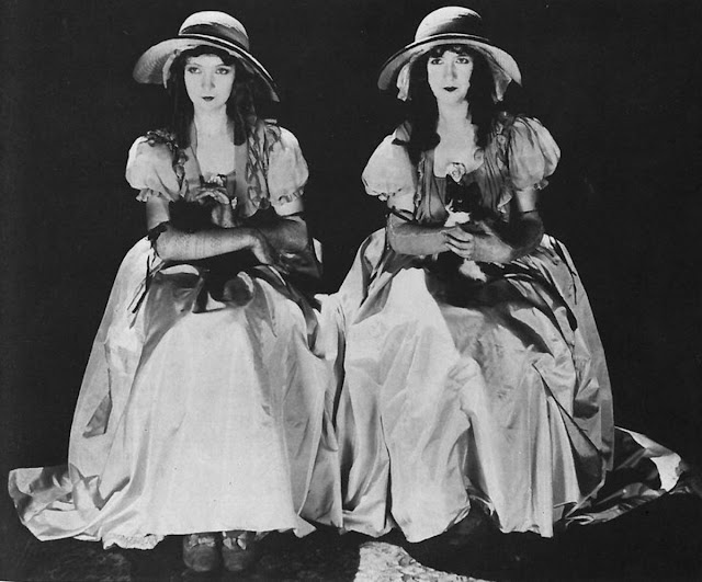 Publicity Photos of Lillian Gish and Dorothy Gish in the Silent Film ...
