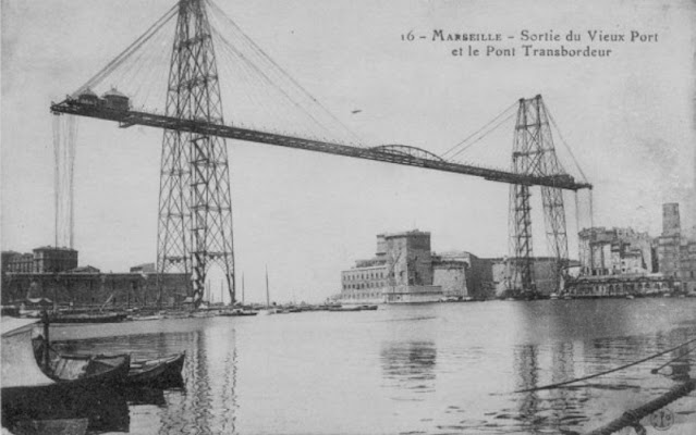 Vintage Photos of the Marseille Transporter Bridge, Which Was ...