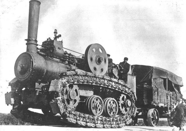 This is the Only Hornsby Steam Crawler Tractor Ever Built, ca. 1910 ...