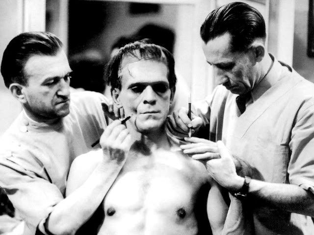 How Frankenstein Monster Was Made on the Set of “Frankenstein” Movies ...