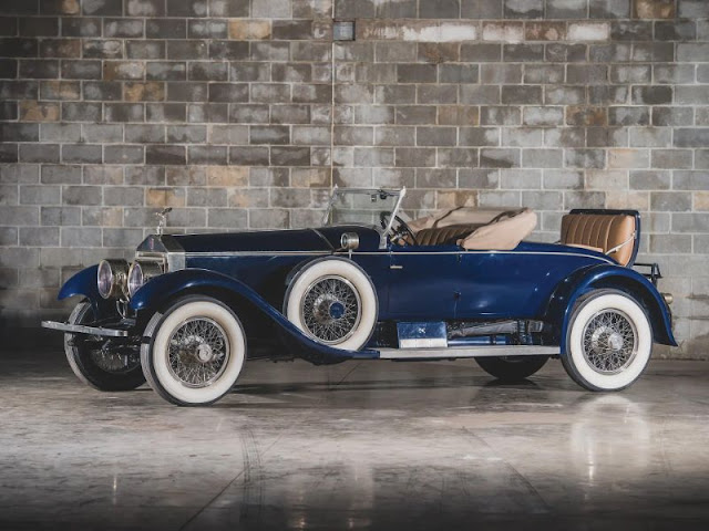 Amazing Photos of the 1925 Rolls-Royce Silver Ghost Piccadilly Roadster ...