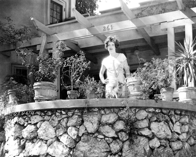 30 Vintage Photos of a Young Clara Bow With Her Beloved Dogs in the ...