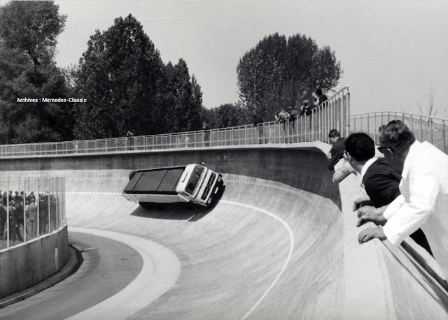 In 1956, Mercedes-Benz Constructed Its Renowned “Death Curve” Test ...