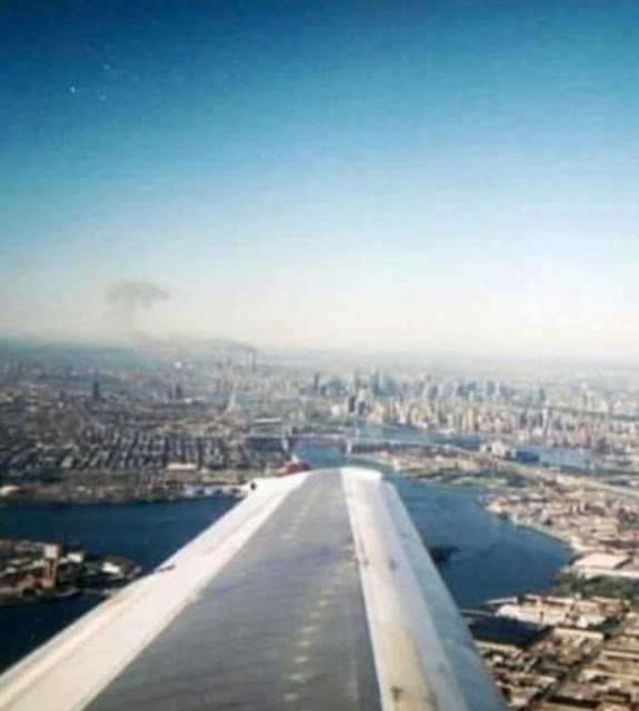 Rare Aerial Photos of 9/11 Attacks in New York City as Seen From Other ...