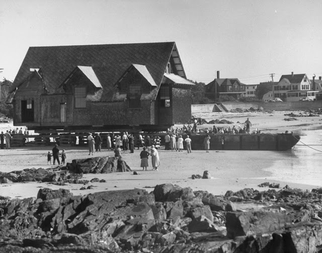In 1951, the People of Goose Rock, Maine, Helped Bring Ashore a House ...